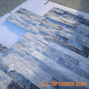 Alaska gray exterior modern stone wall cladding - Top Source Slate