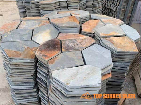 How to produce crazy paving flagstone - Top Source Slate