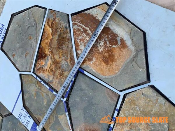 How to produce crazy paving flagstone - Top Source Slate