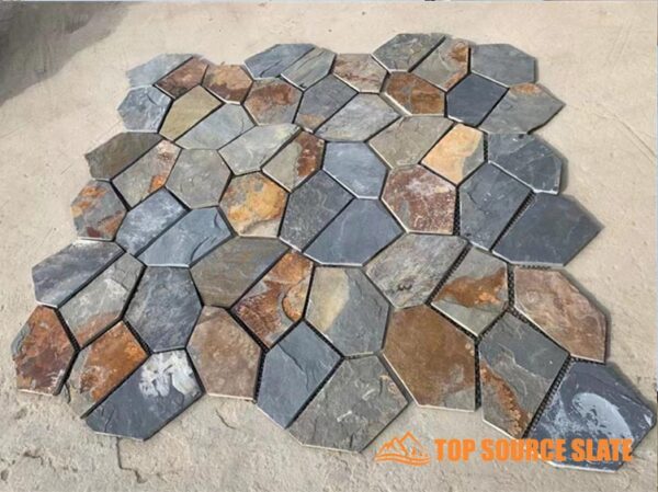 How to produce crazy paving flagstone - Top Source Slate