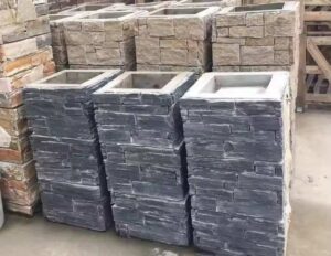 Stacked Stone Columns: Modern Design Ideas & Install Tips - Top Source ...